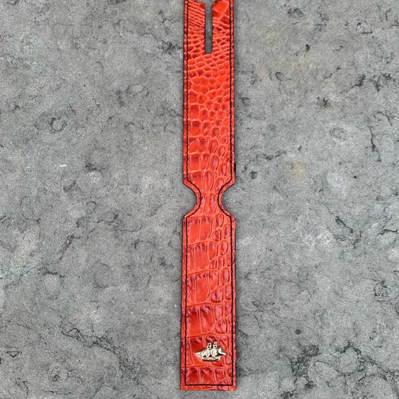 Brahmin | Accessories | Brahmin Leather Luggage Tag | Poshmark